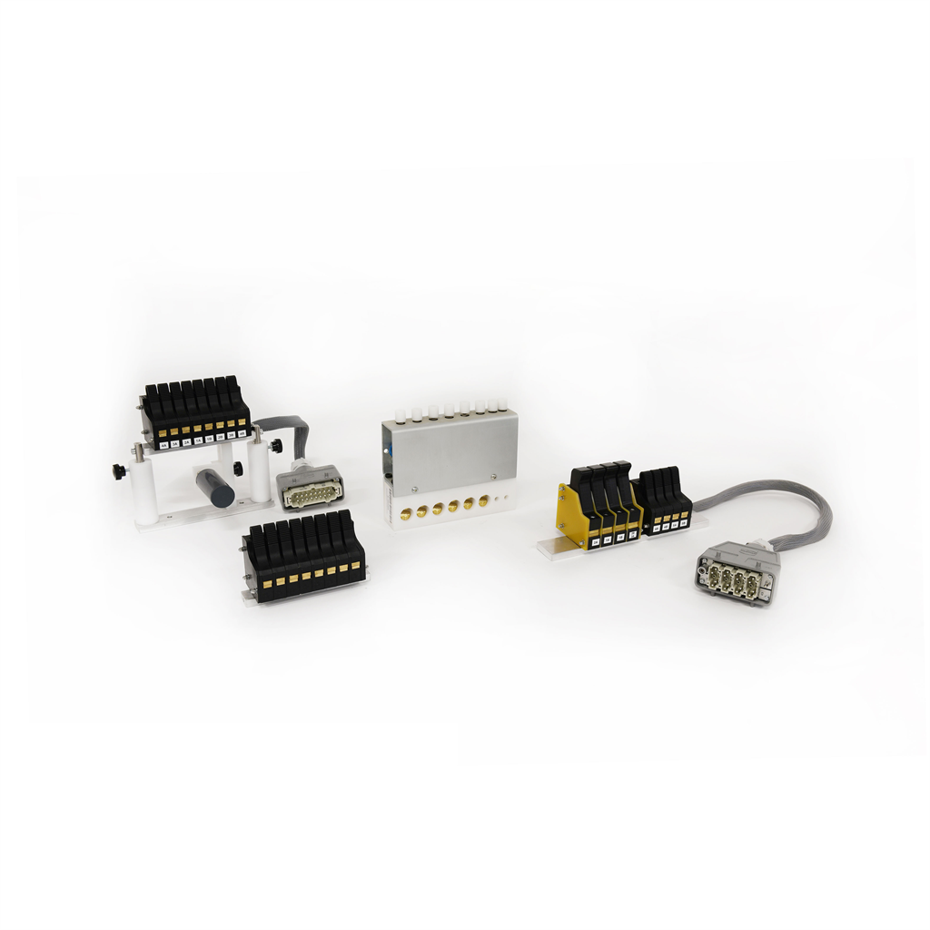 Accessories for electric motors testing systems